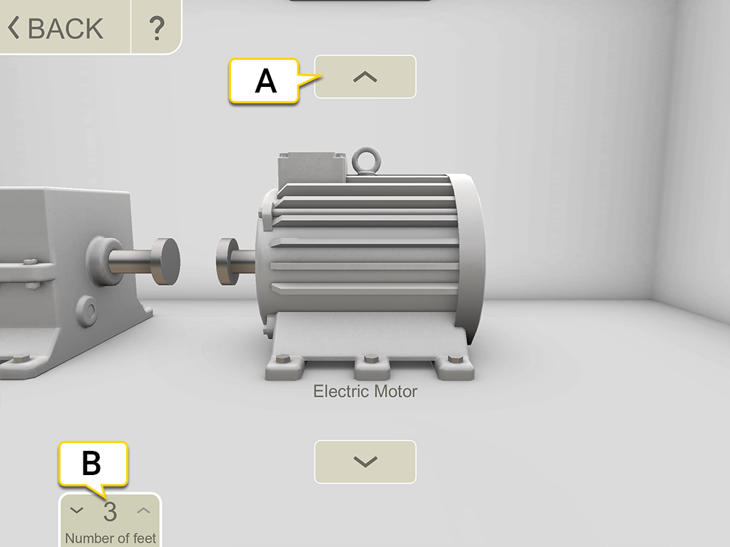 Machine setup